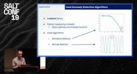 SaltStack anomaly detection and root cause analysis